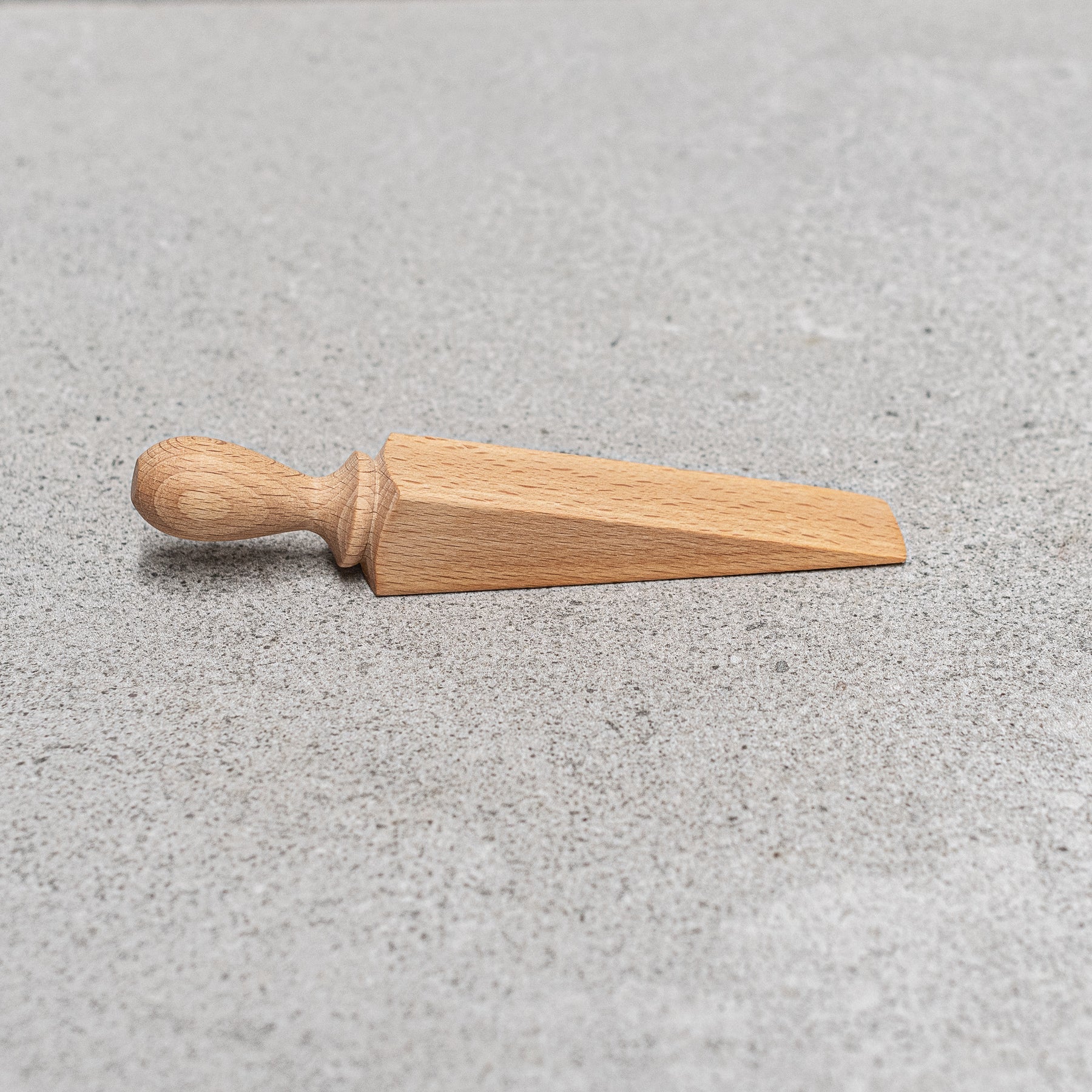 Hand Made Classic Wooden Door Wedge | Ochre and Silk