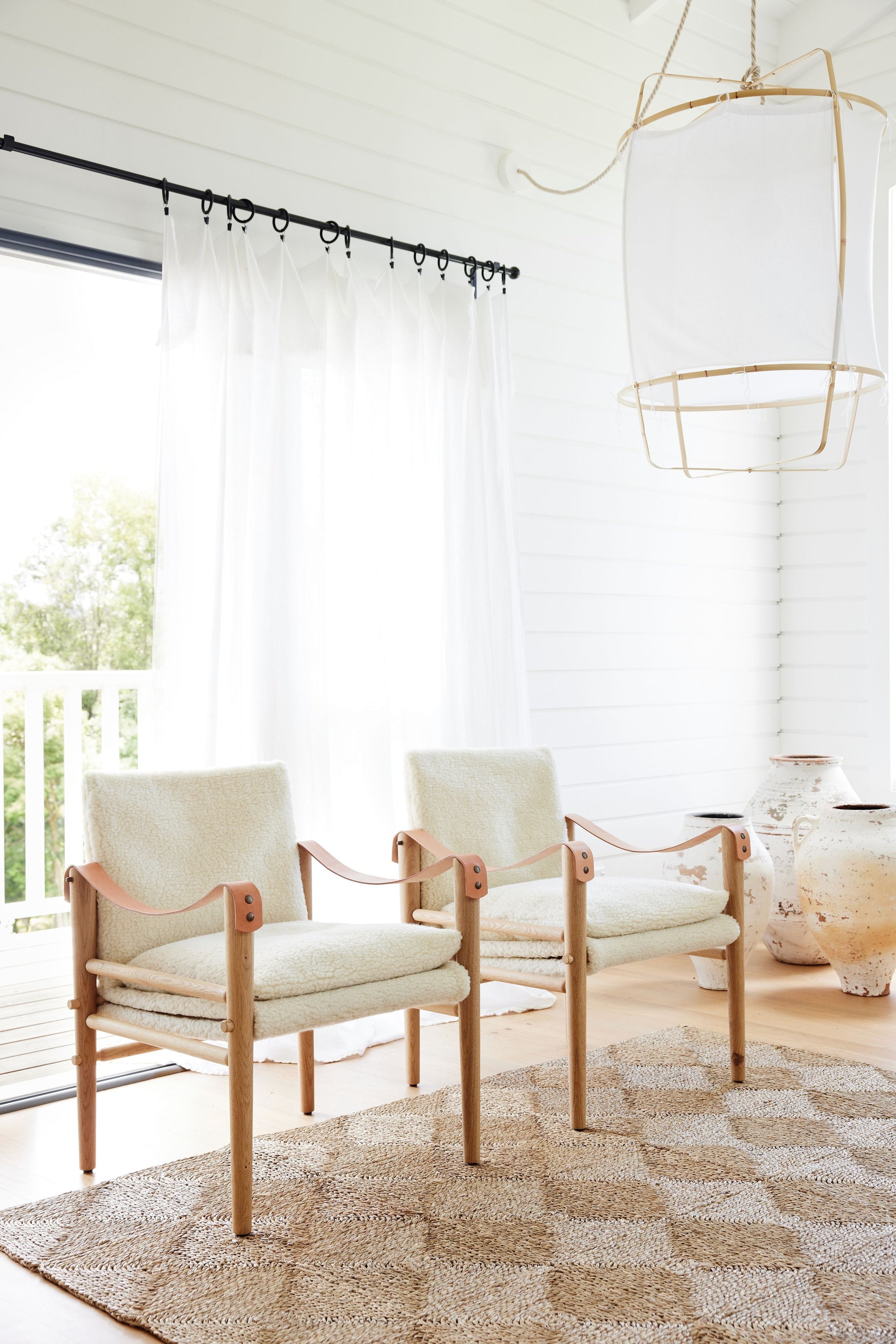 Le Safari Dining Chair - Shearling